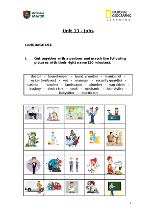 English 2 Unit 12 - Profesora Paulina ejercicios para las pruebas ...