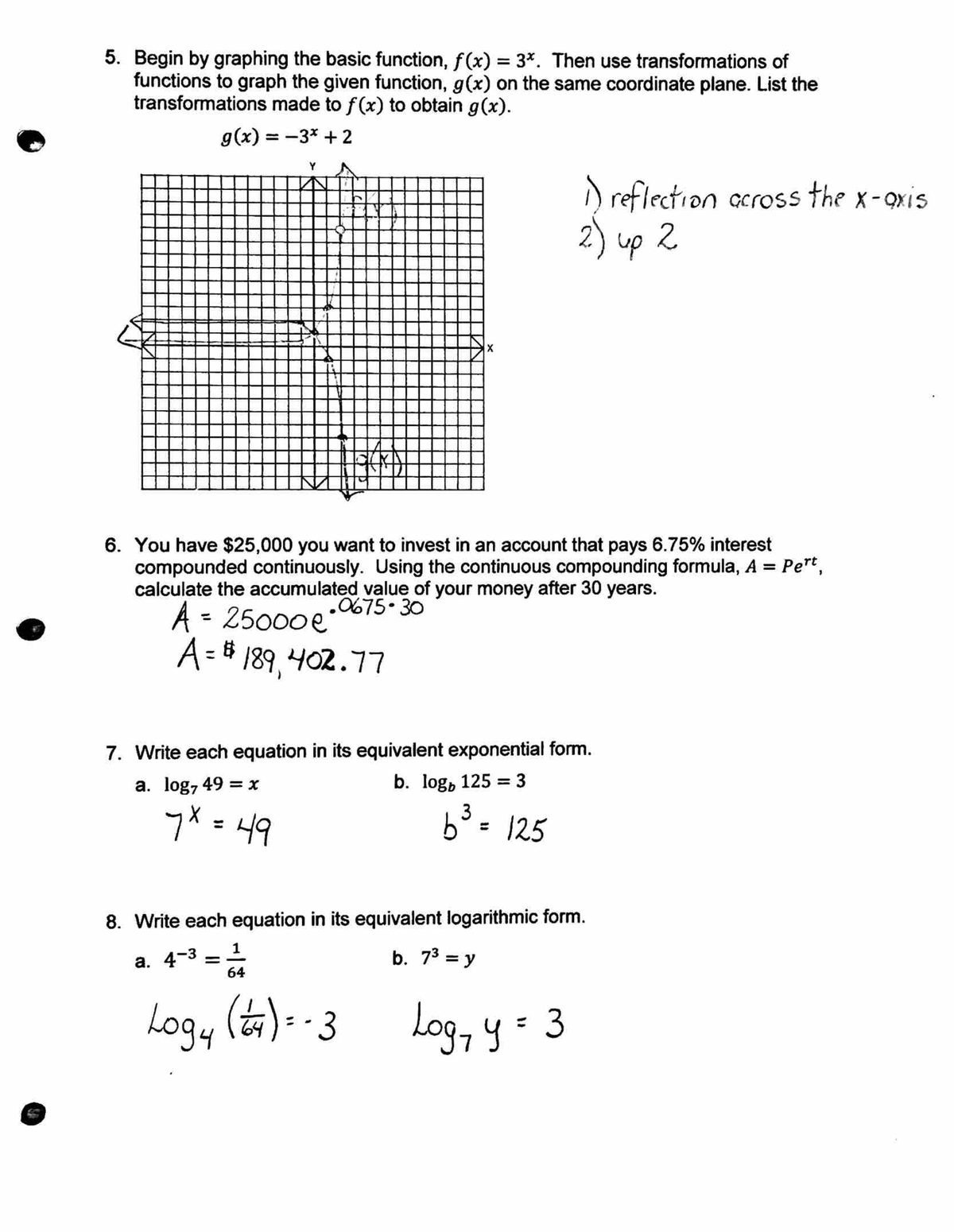 Unit 3 Review - MATH 1730 - Studocu