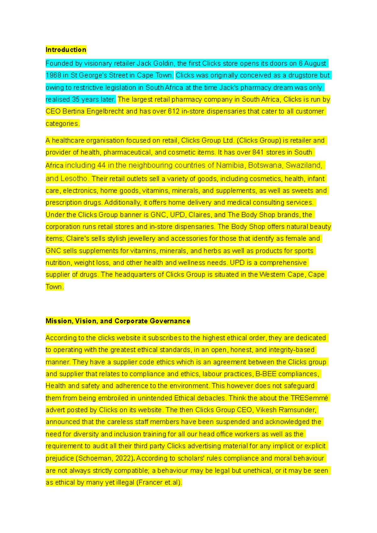 Clicks - goooooooooooooooooooooooood - Introduction Founded by ...