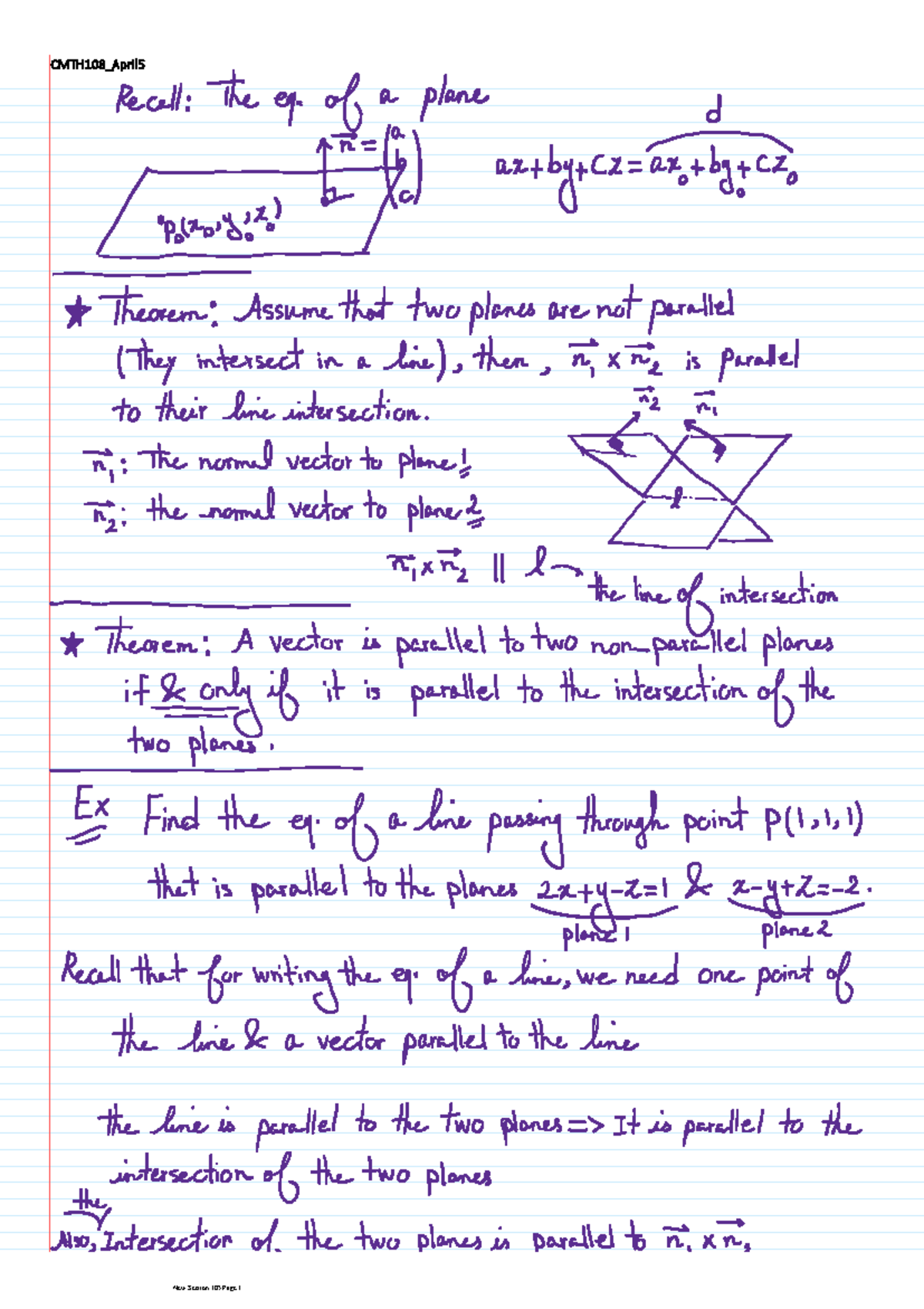 CMTH108 April 5 - good note - Cmth 108 - CMTH108_April - Studocu
