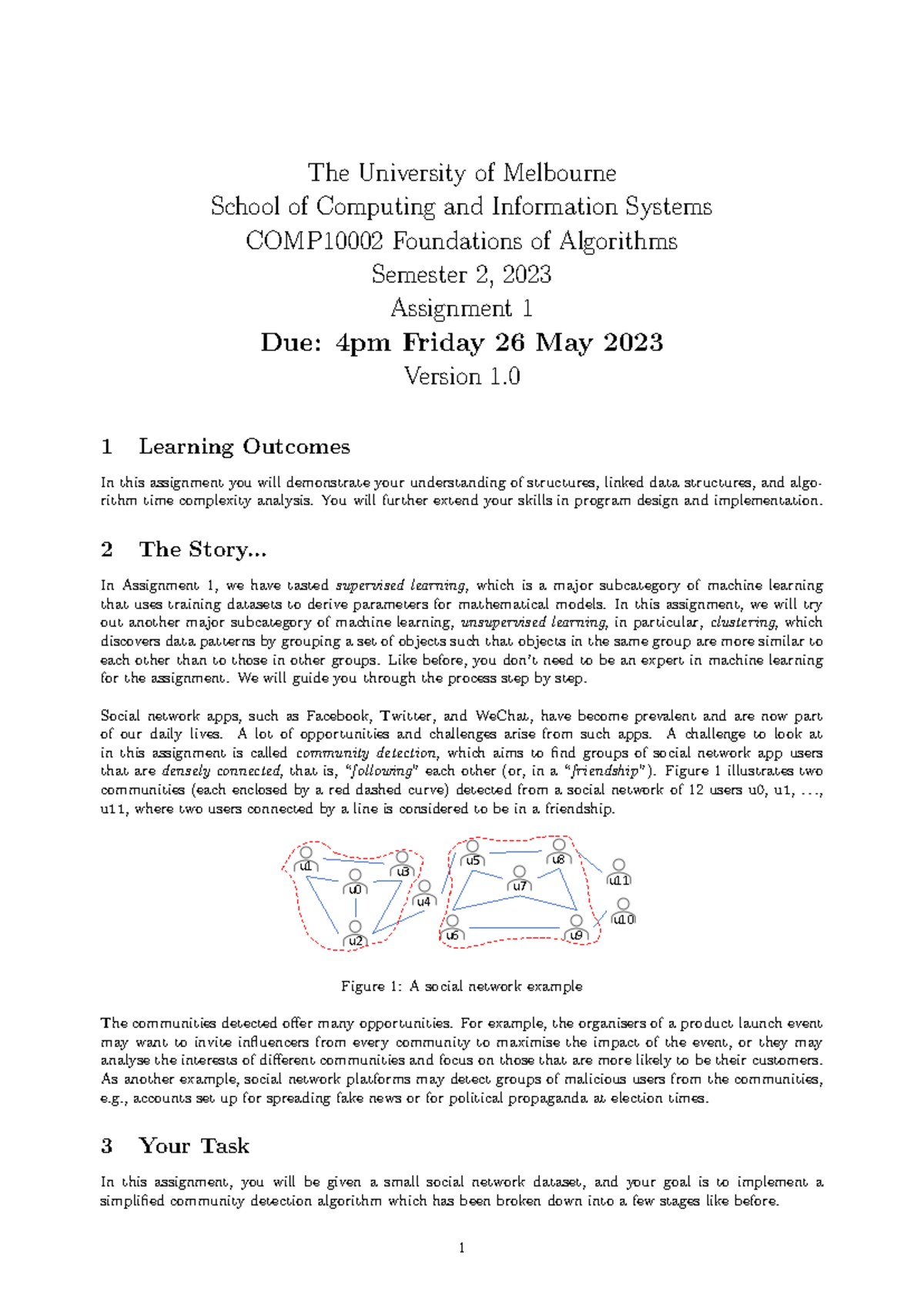 COMP10002 a2 - Assignment for foa - The University of Melbourne School of Computing and ...