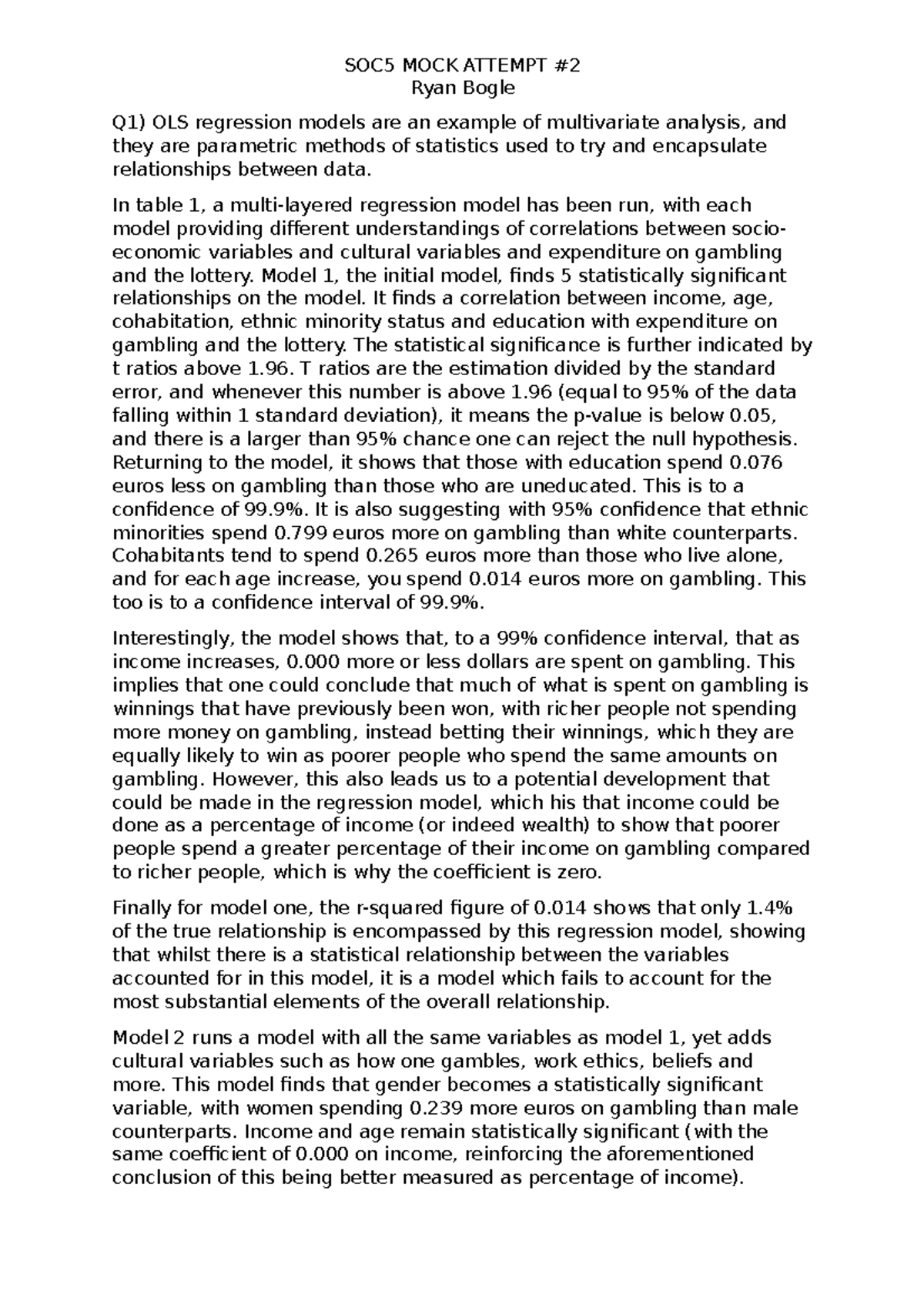 SOC5 Mock 2 - Mock exam essay attempt for SOC5 - SOC5 MOCK ATTEMPT Ryan ...