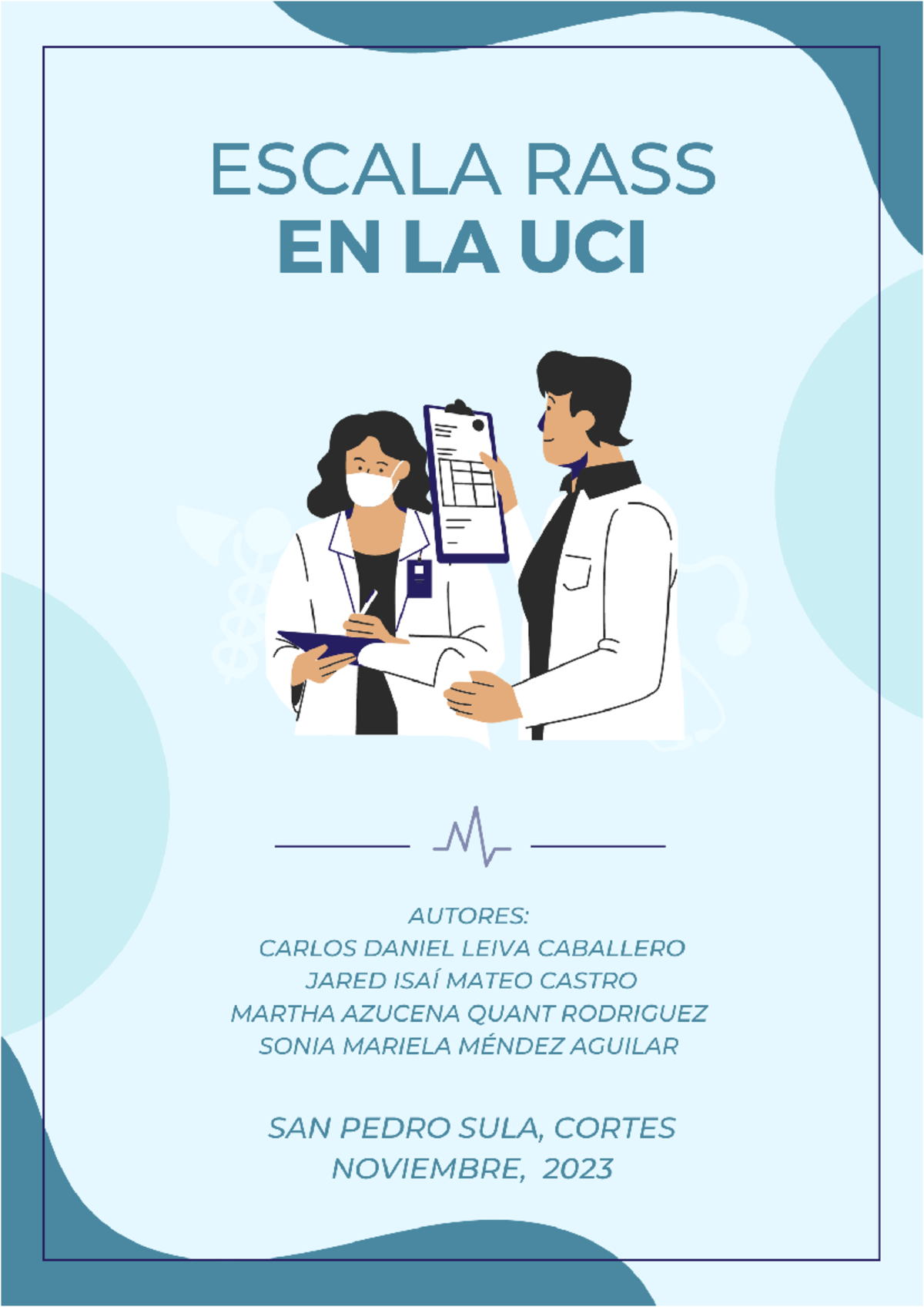 Investigacion Escala de Sedación RASS Fam III - UNIVERSIDAD NACIONAL ...