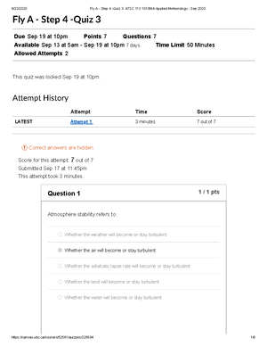 cheat sheet for ATSC final - Flying: VFR =Visual Flight Rules = fly by ...