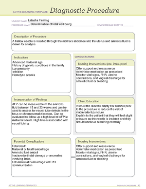 Diagnostic Procedure ALT Airway management - ACTIVE LEARNING TEMPLATES ...