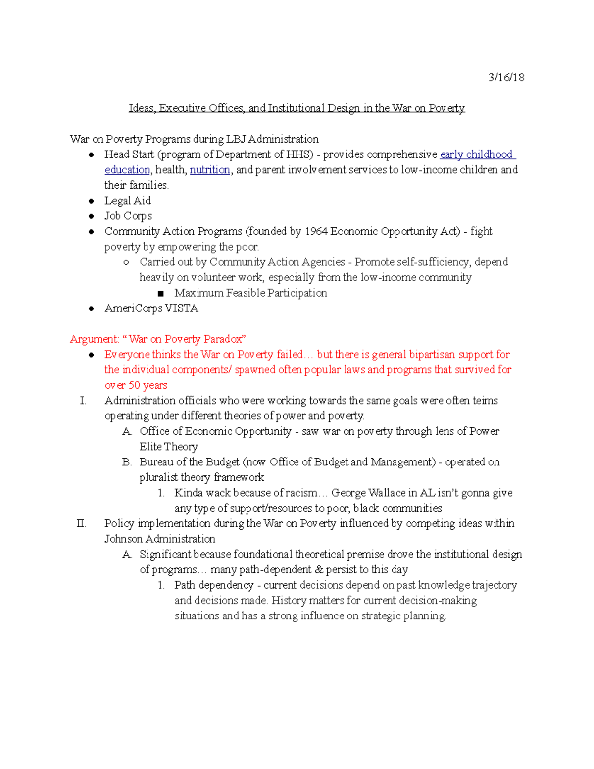 Dan Carrigg Special Guest Lecture - 3/16/ Ideas, Executive Offices, and ...