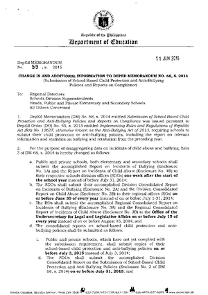 Narrative Report ON THE First LAC Session - NARRATIVE REPORT ON THE ...