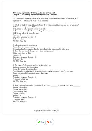 Ch3-SM - Solution Manaul - 3- CHAPTER 3 SYSTEMS DEVELOPMENT AND DOCUMENTATION TECHNIQUES ...