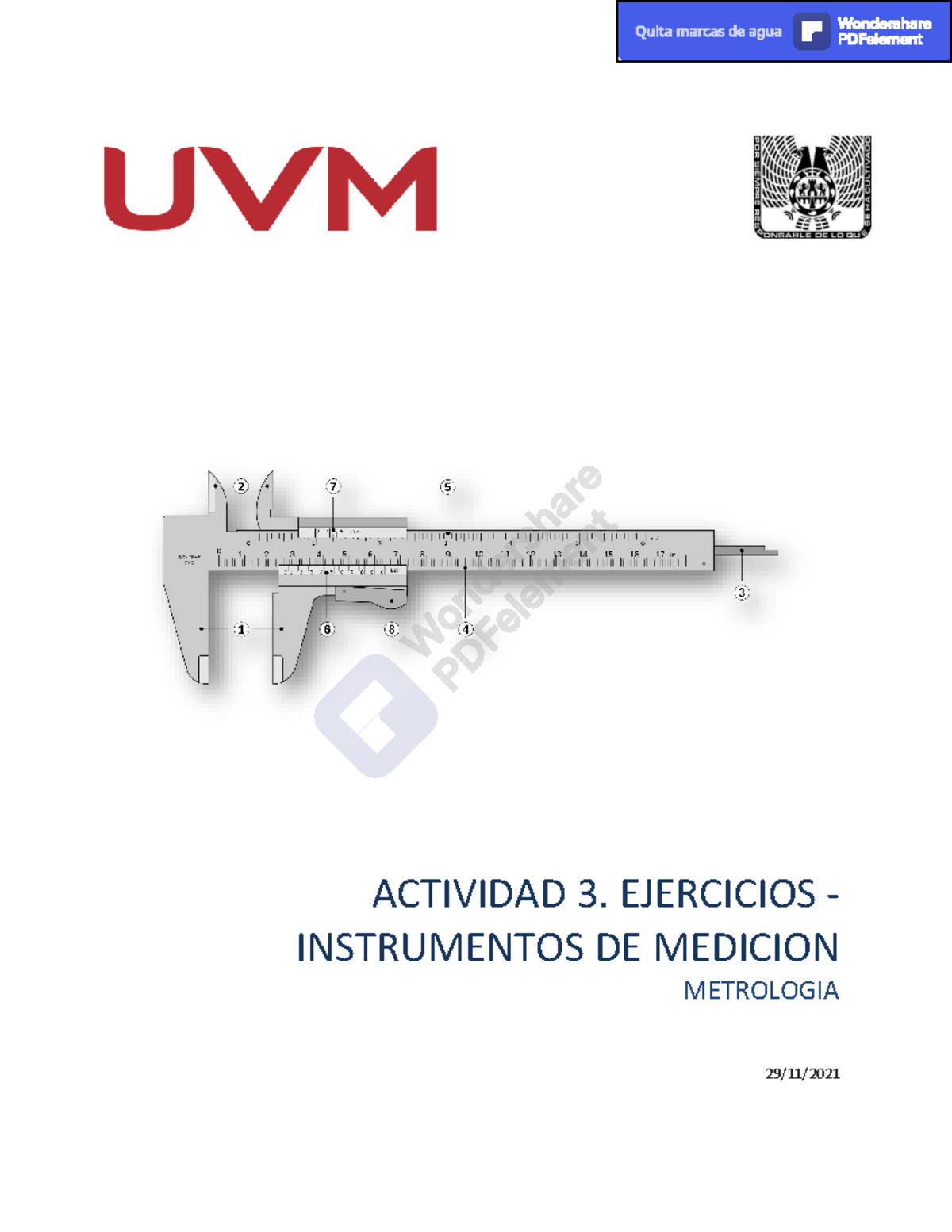 ACTIVIDAD 3. EJERCICIOS - INSTRUMENTOS DE MEDICION - ACTIVIDAD 3 ...