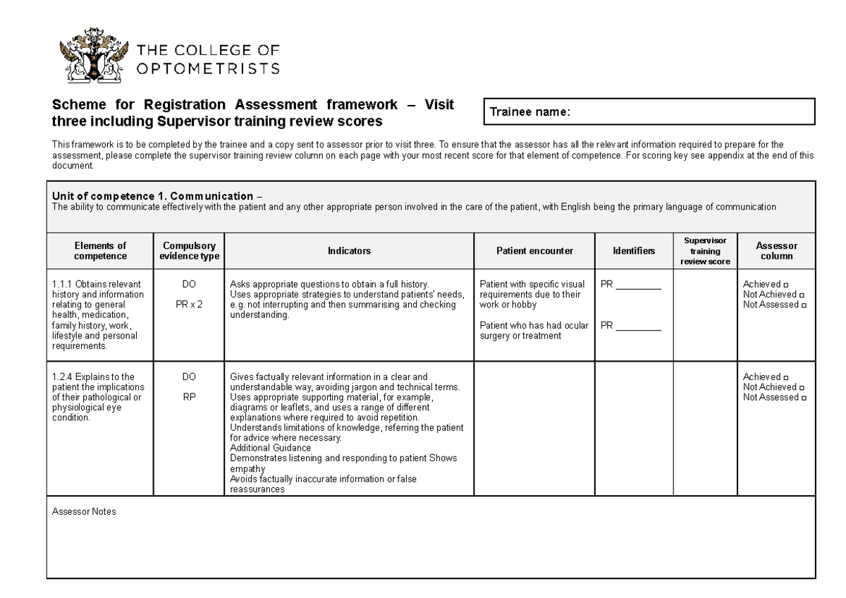 Download-4 - ... - Scheme for Registration Assessment framework – Visit ...