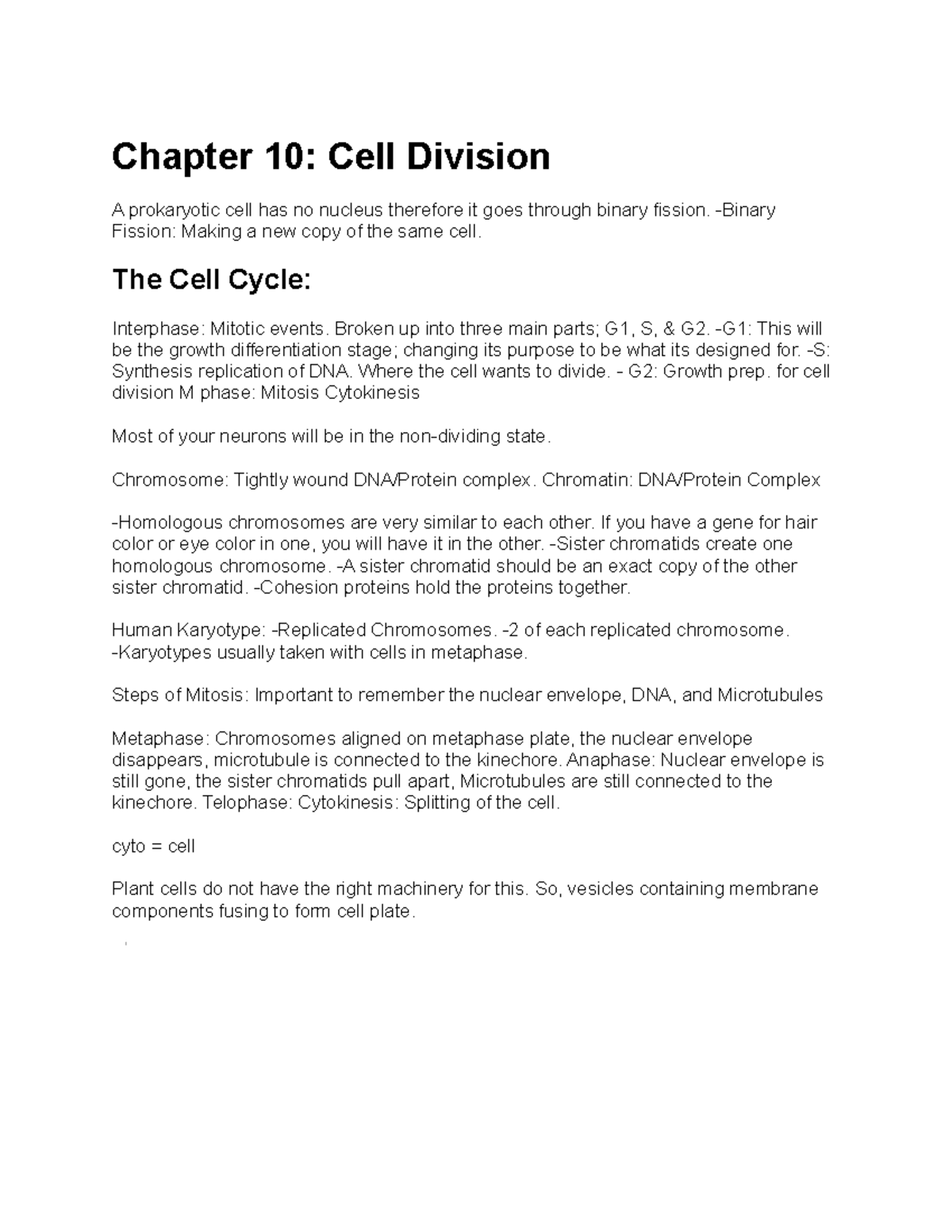 Chapter 10 The Cell Cycle Chapter 10 Cell Division A Prokaryotic chapter-10-the-cell-cycle-chapter-10-cell-division-a-prokaryotic
