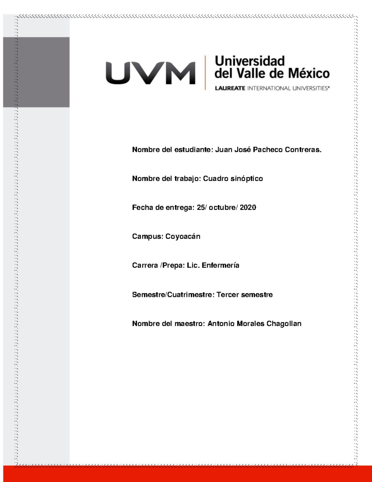 A#11 JJPC Bioética - TRabjo realizado con esfuerzo - Nombre del ...