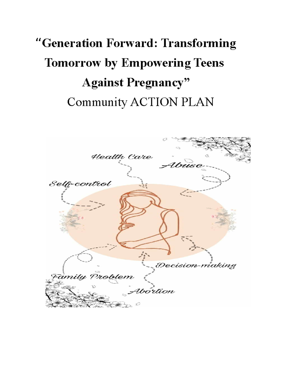 Teenage Pregnancy Action plan - “Generation Forward: Transforming ...