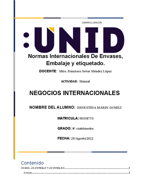 Bimbo - Finanzas Corporativas - David IRAN Borghes Zuñiga - FINANZAS ...