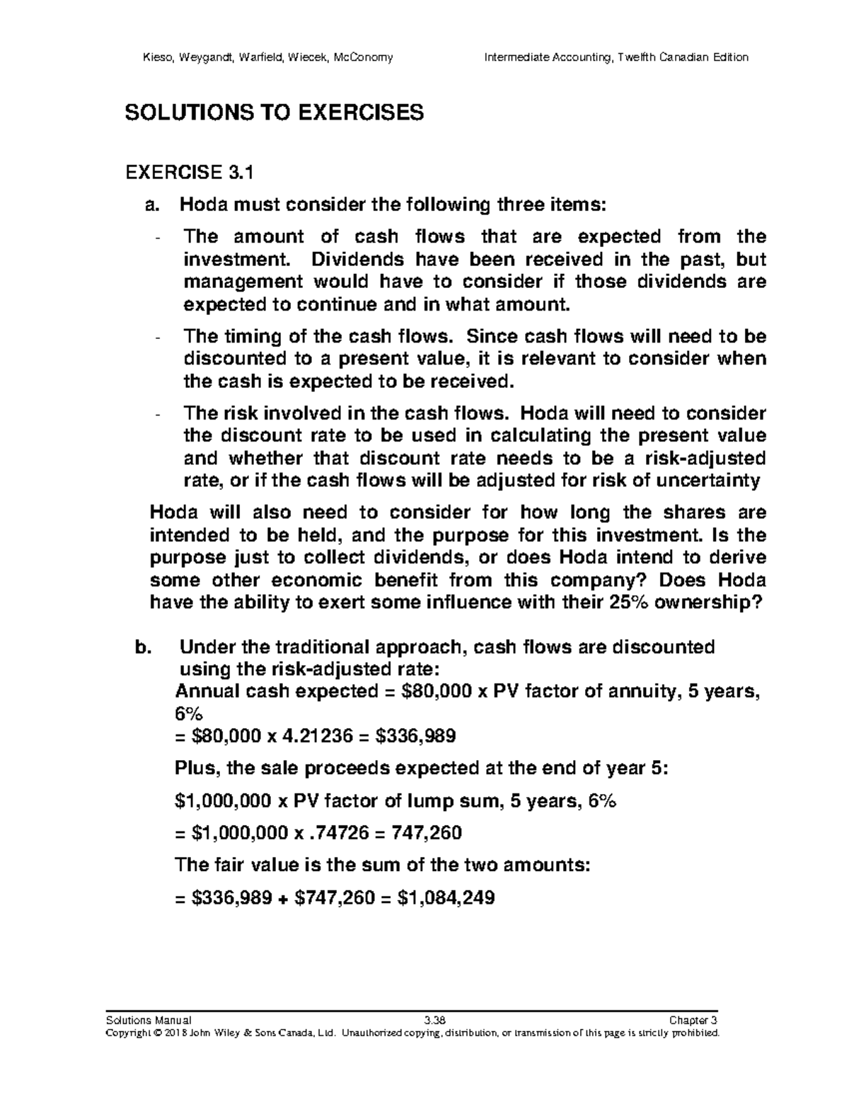 Selected Solutions Ch 03 - Solutions Manual 3. 38 Chapter 3 SOLUTIONS ...