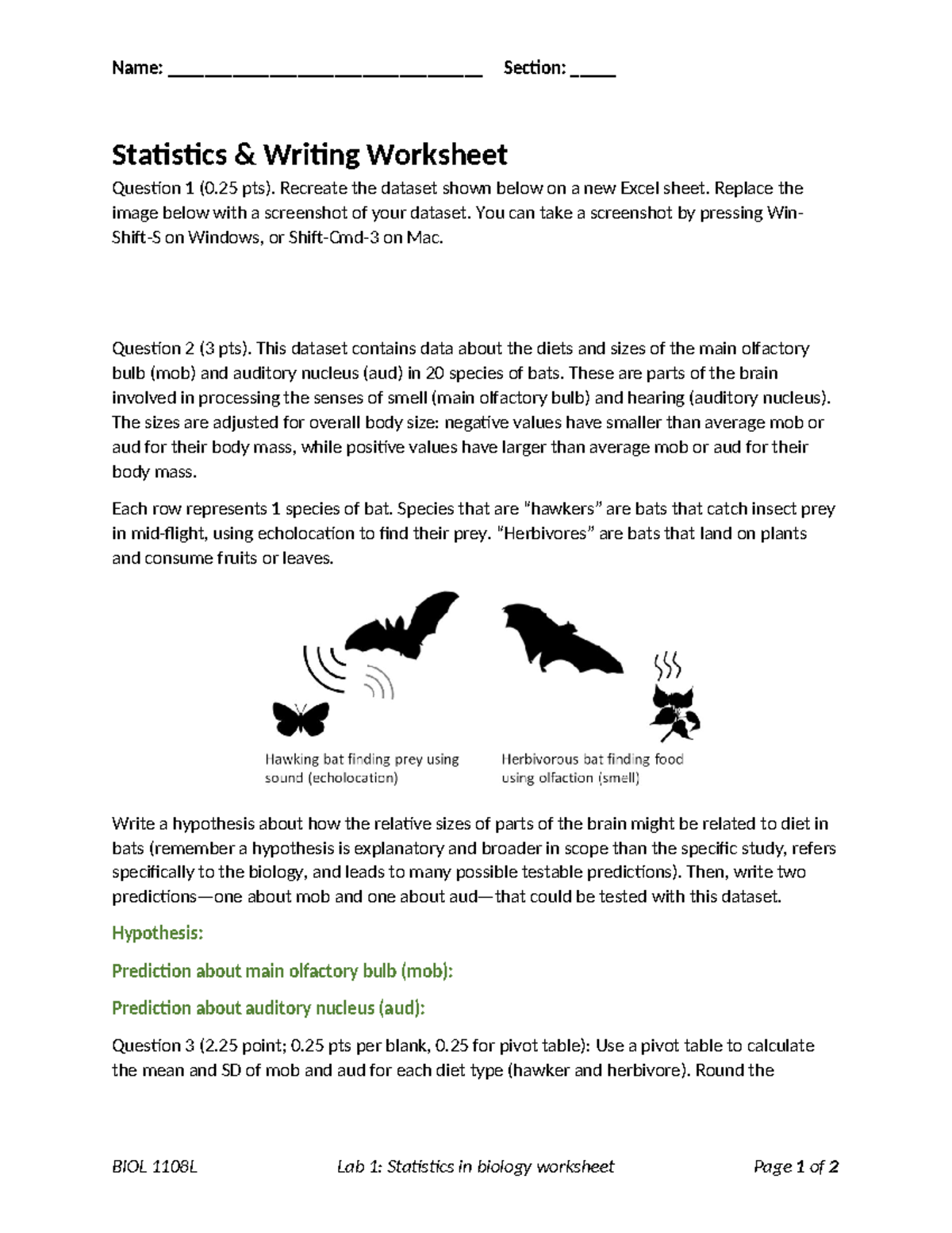 202301 lab 01 stats worksheet 3 - Name ...
