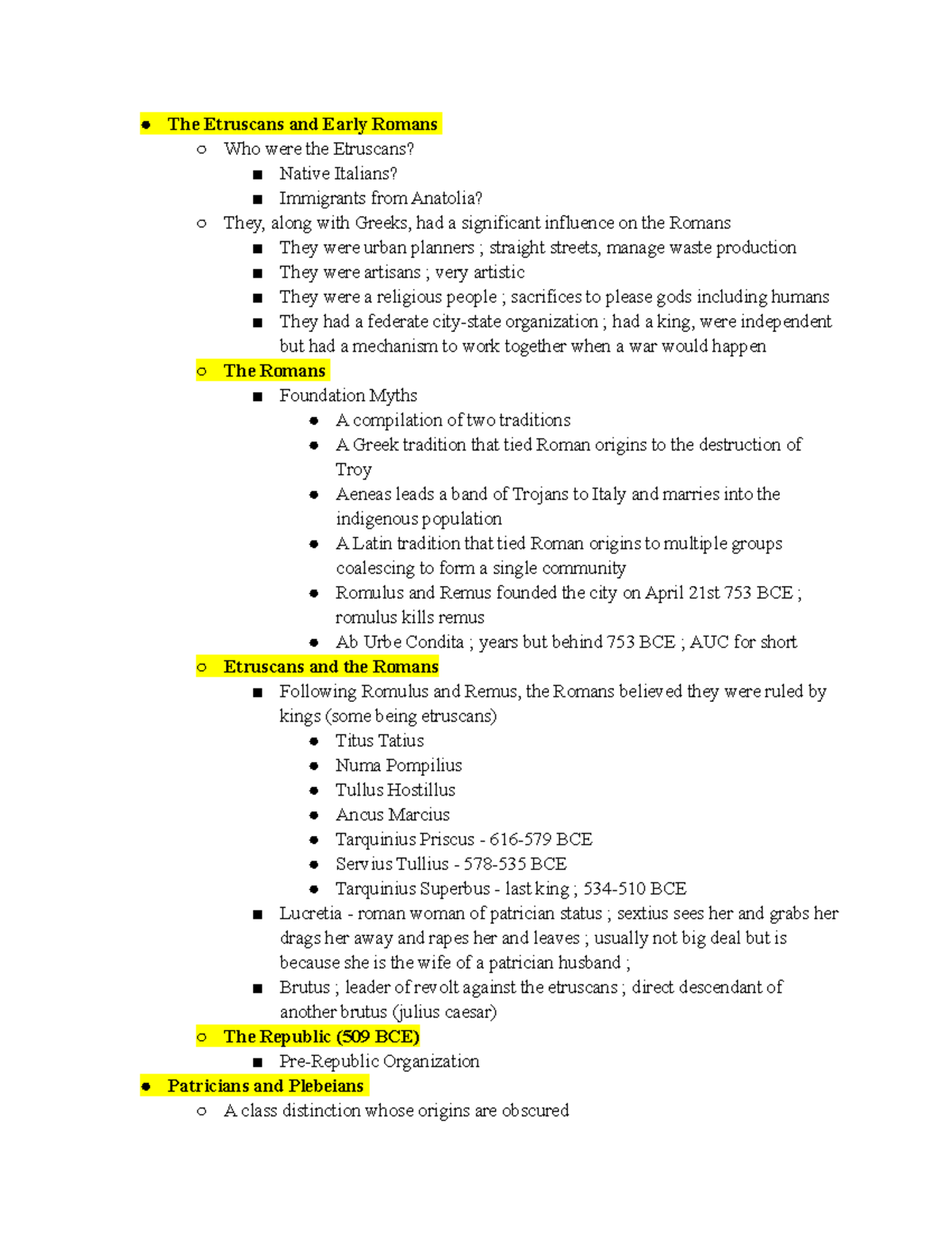Romans - Introduction to Roman way of life and culture and how they ...