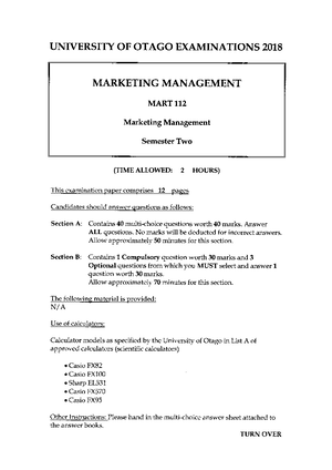 Marketing Plan - Jack Takurua-Newland & Jake Dickey - Department of ...