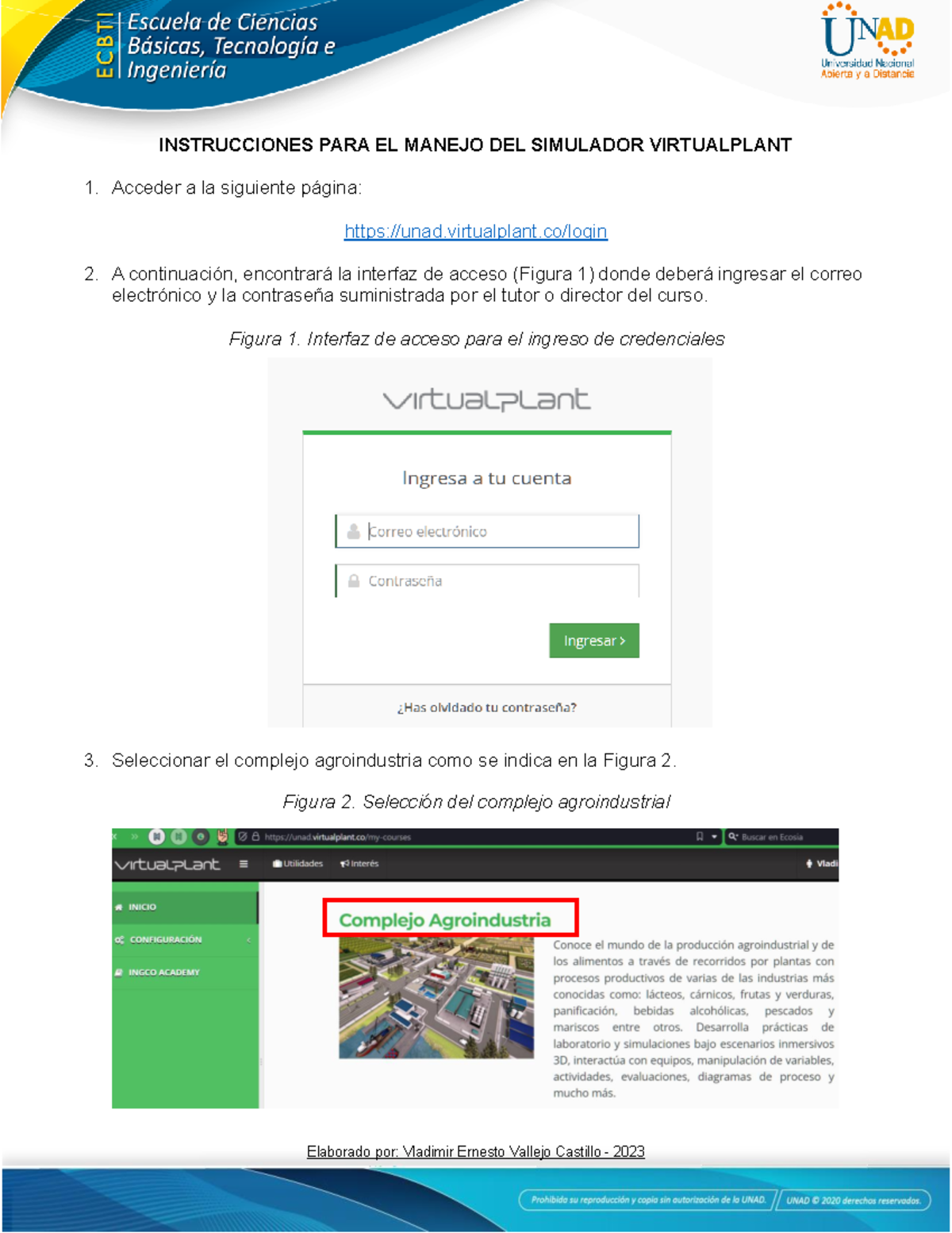 Anexo 1 - Instructivo Virtual Plant (5) - INSTRUCCIONES PARA EL MANEJO ...