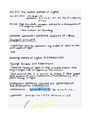 Chapter 23 Pt 2 - Part 2 lecture notes for ch 23 with professor Kim ...
