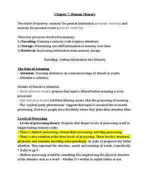 PSYCH 1010 - Module 27, questions and answers - Warning: TT: undefined function: 32 Warning: TT ...