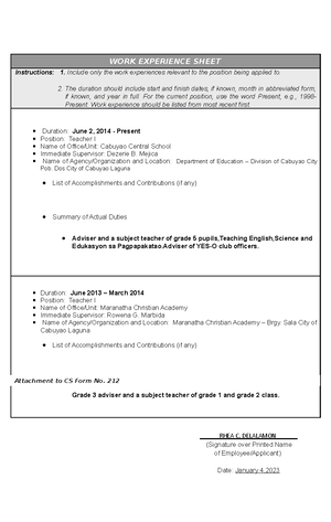 SLE- Template-4As - SAMPLE SLE - Republic of the Philippines Department of Education REGION IV ...