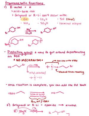 Chapter 18 Lecture 1 - Organic Chemistry II Notes with Dr. Mary ...