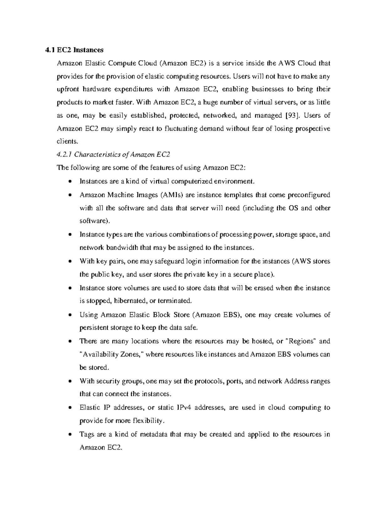 AWS Unit 3 - 4 EC2 Instances Amazon Elastic Compute Cloud (Amazon EC2 ...