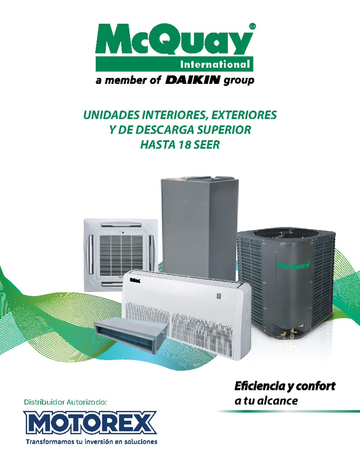 Catalogo Mc Quay - Motorex Piso Techo - UNIDADES INTERIORES, EXTERIORES ...