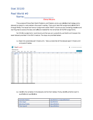 Triola Z Table - Z zones!! - STAT30100 - Studocu