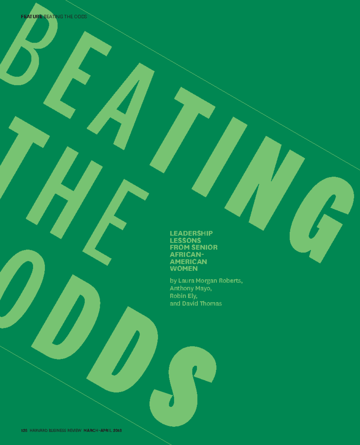 Beating the Odds - socio notes - B EA TI NG T H E O D D S ####### by ...