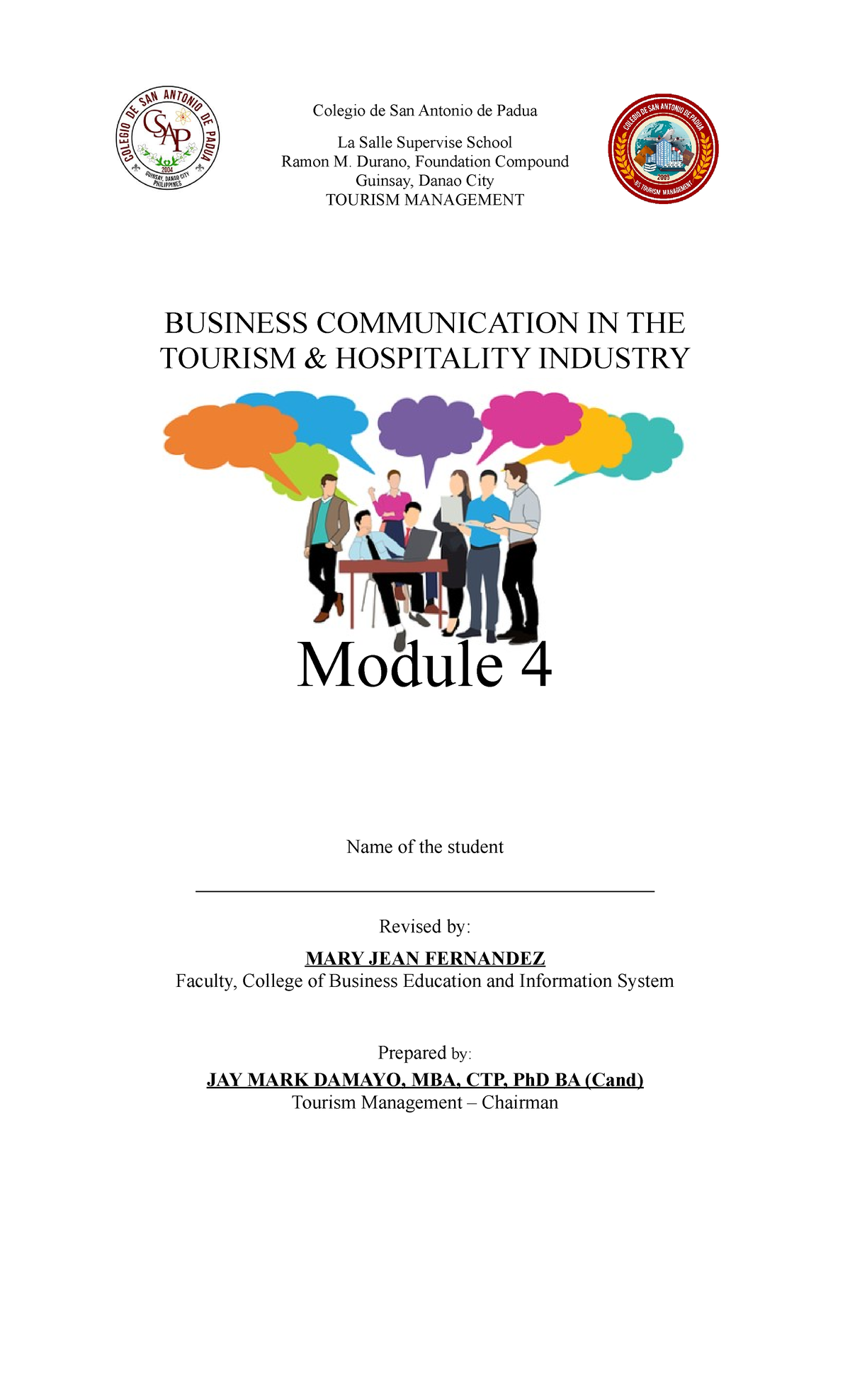 Business Communication 4 ok - Colegio de San Antonio de Padua La Salle ...