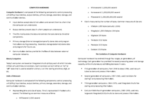 Types of Computer Notes - Types Of Computers Computers are ...