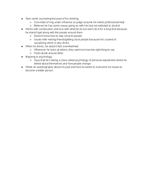 The case of Stan Discussion - What is the importance of building a ...