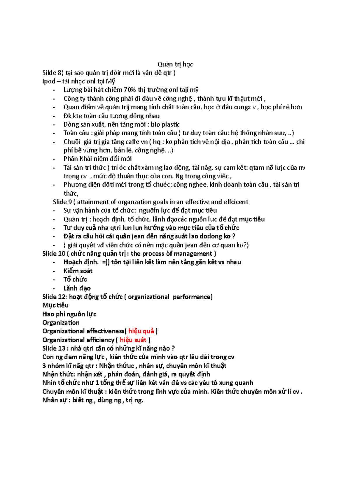 14:1 ( tuần 1 ) - lllllll - Qu n tr h cả ị ọ Silde 8( t i sao qu n tr đôir m i là vấấn đềề qtr ...