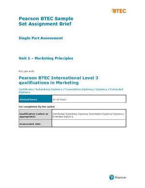 Unit 4 PSA - N/A - International BTEC Level 3 Construction Set ...