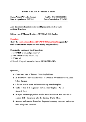 EGD File Work - All procedures pre and post lab questions ...
