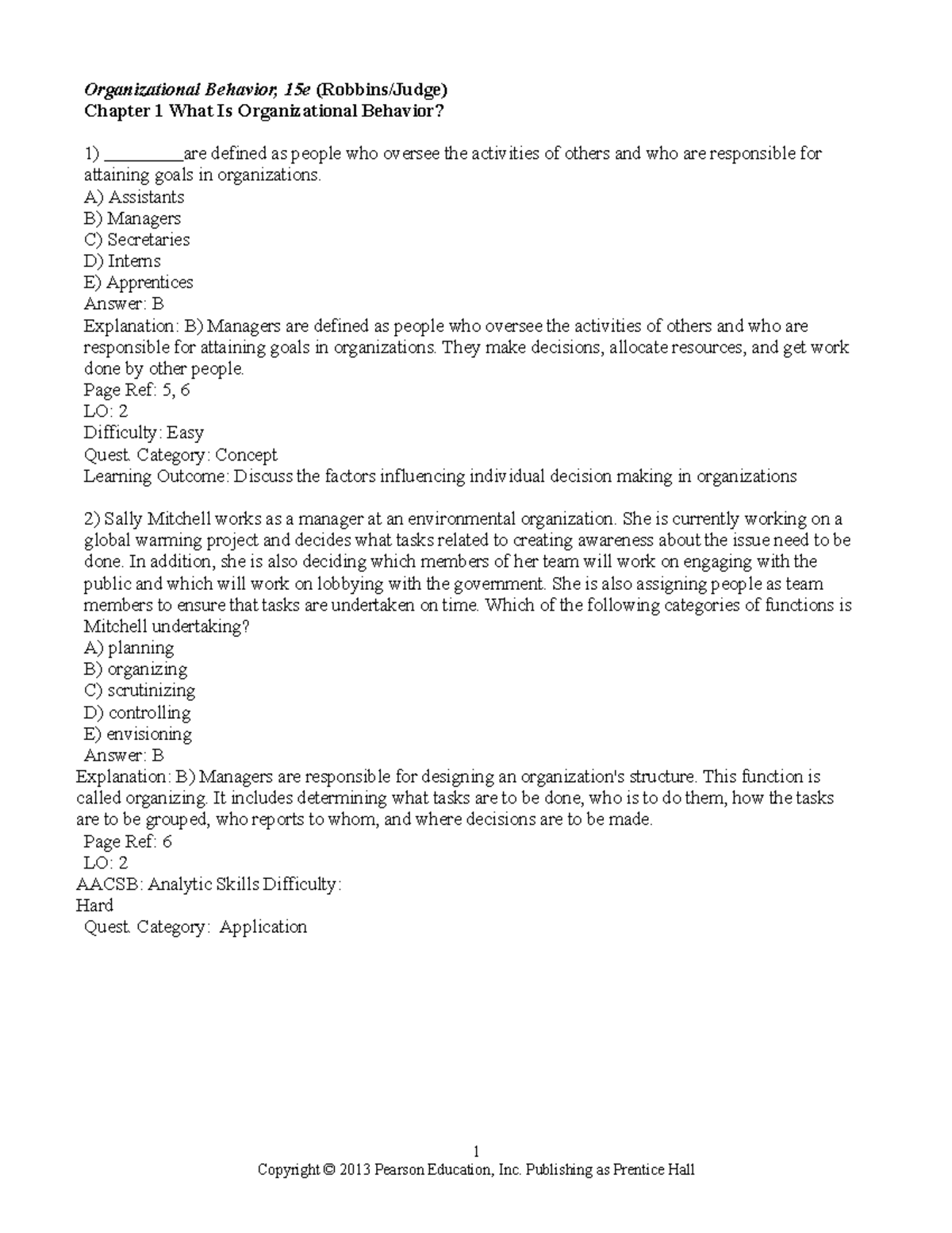 Final 21 9 November 2019, questions and answers - 1 Copyright © 2013 ...