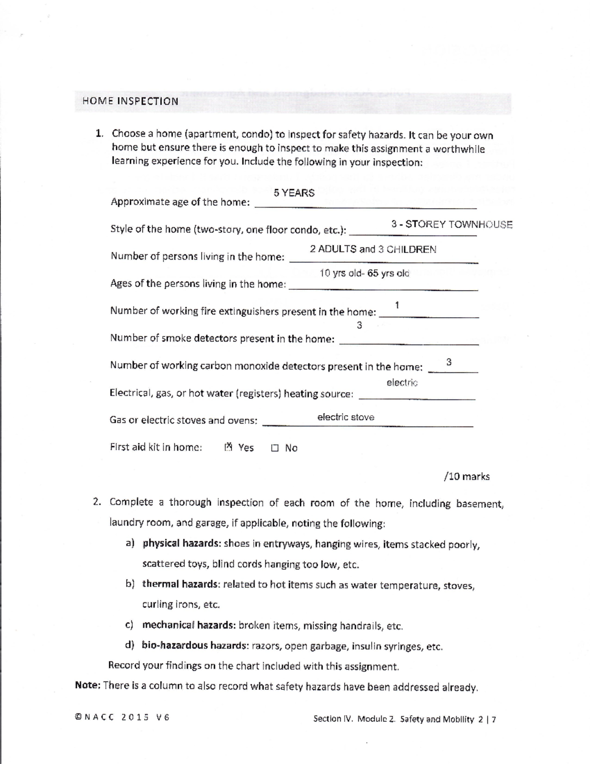 Module 2 Assignment August 13, 2023 - HOME INSPECTION 1. Choose a home ...