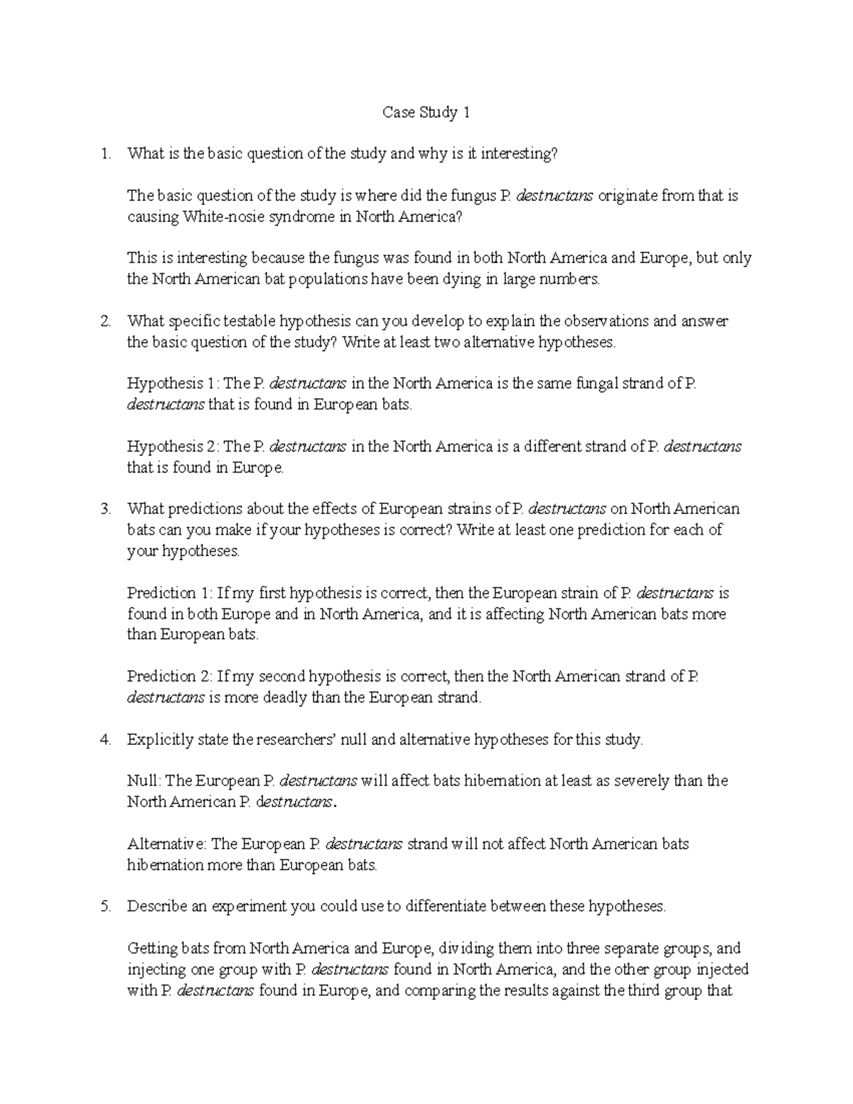 By124 Case Study pdf - Case Study 1 What is the basic question of the ...