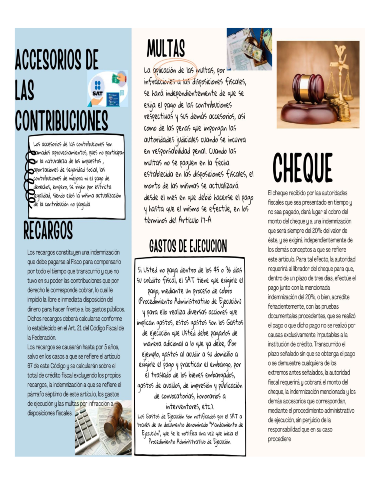 Actividad 4 Triptico - derecho fiscal - Studocu