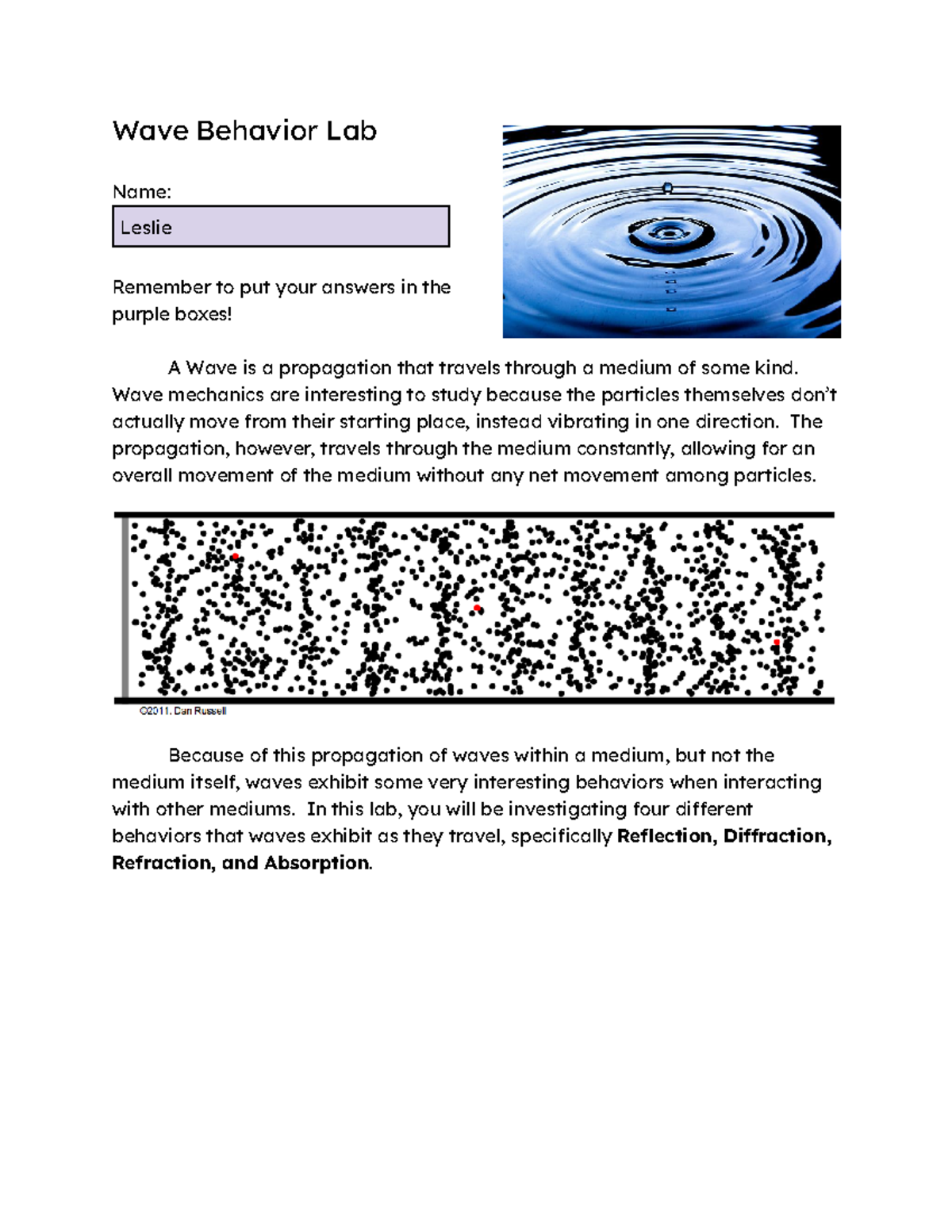 Leslie Perdomo Torres - Wave Behavior Lab Make-Up - 10291105 - Wave ...