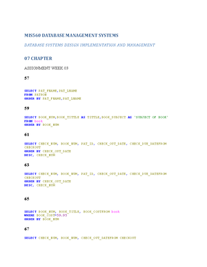 Assignments Midterm Paper-Wk4 - Part 1 - Midterm Paper Operational Efficiency Improvement of ...