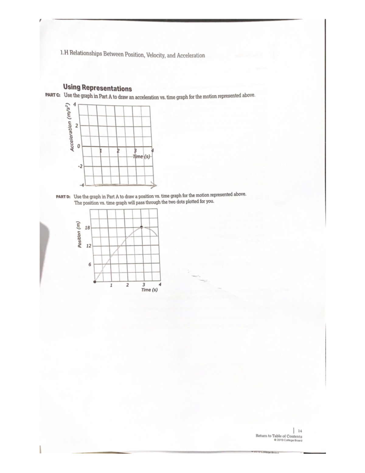 1. H Relationships Between Position, Velocity, and Acceleration - Studocu