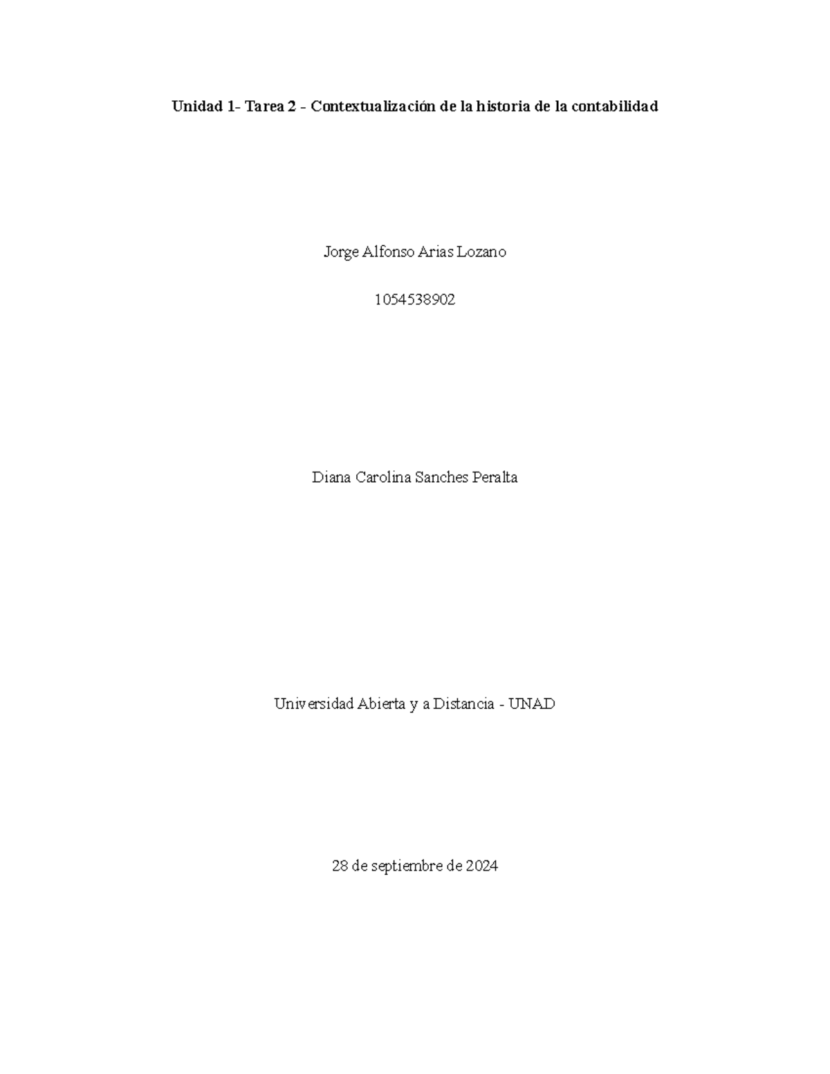 Jorge Alfonso Arias Lozano - 1006002 100 - Unidad 1- Tarea 2 ...