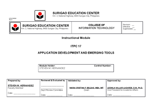 Computer Programming 2 - COMPUTER PROGRAMMING 2 Prerequisite : Types of ...