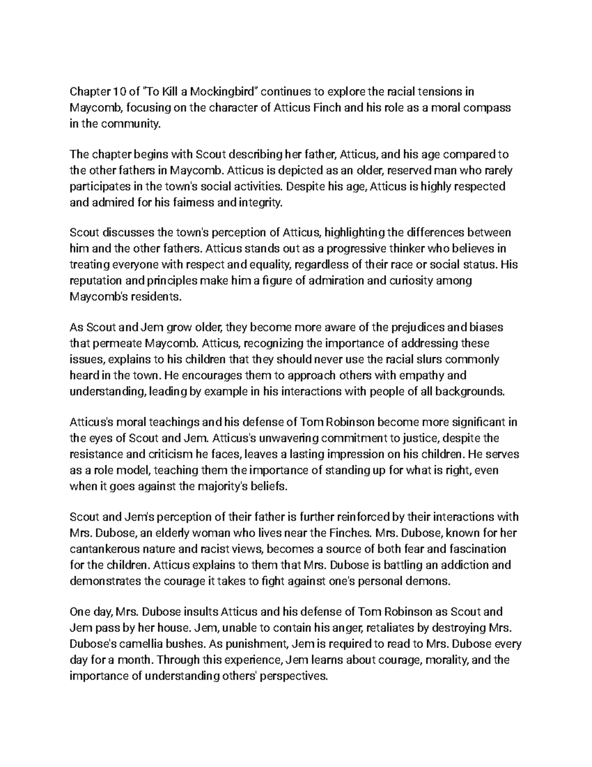 Chapter 10: From Atticus as a Moral Compass to Lessons in Empathy ...