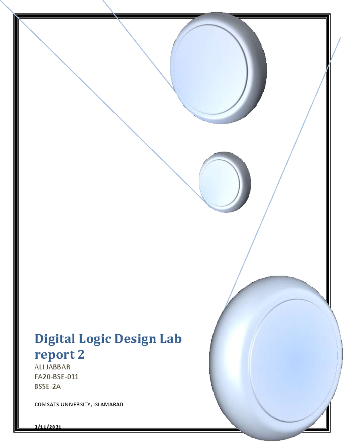 Digital Logic Design,,,,,,-converted - Digital Logic Design Lab report ...