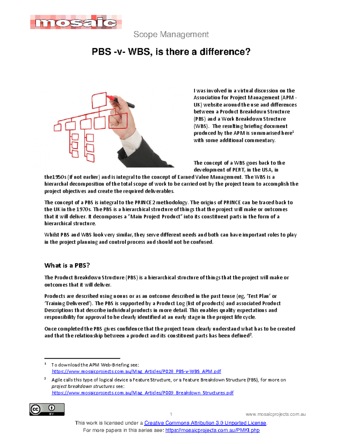 P028 PBS-v-WBS - Gestion de projet: PBS vs WBS - PBS -v- WBS, is there ...