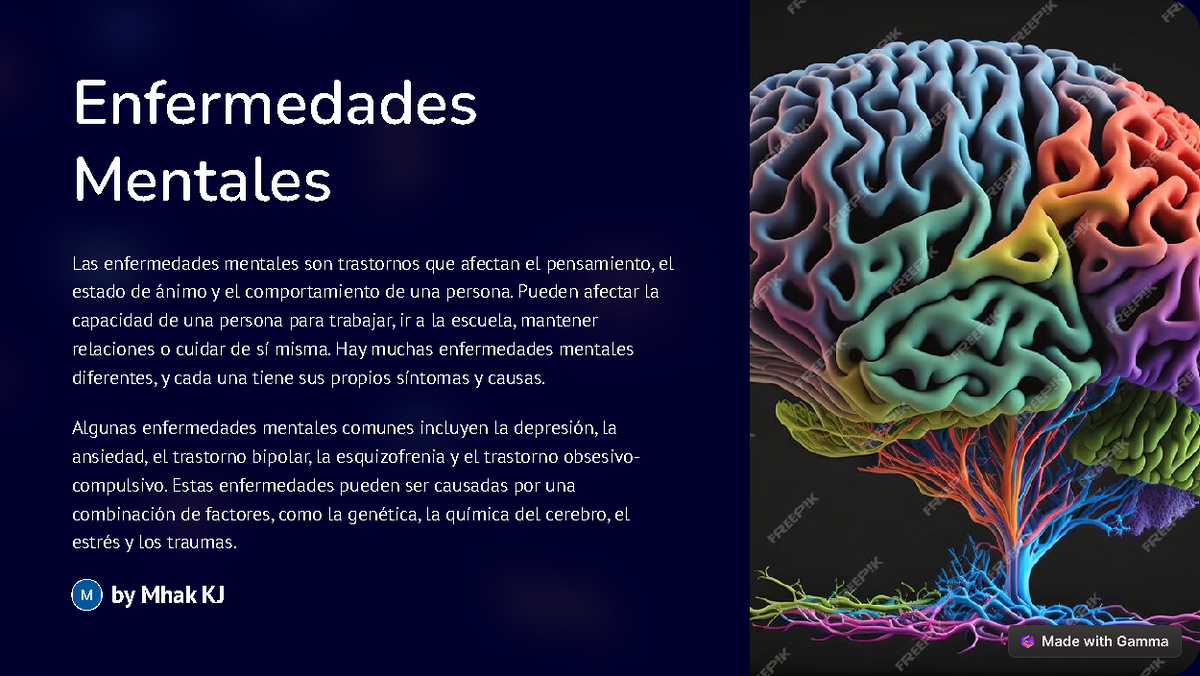 Enfermedades-Mentales - Enfermedades Mentales Las enfermedades mentales ...